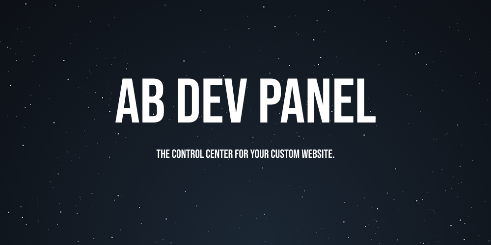 AB Dev Panel